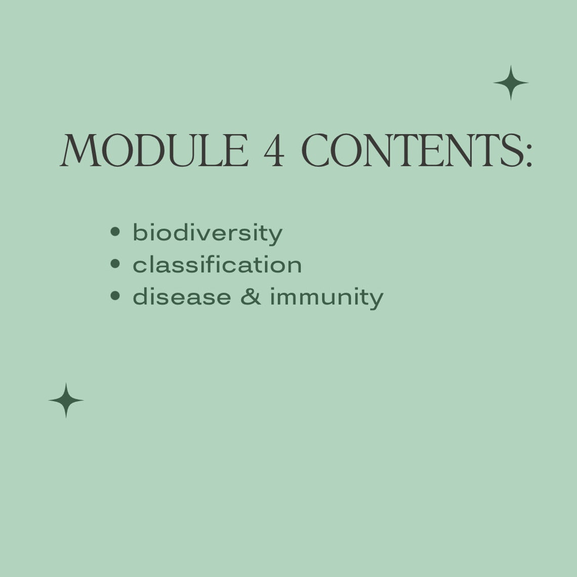 OCR A Level Biology: Module 4 Notes - Etsy