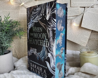 When the Moon Hatched Hand Painted Edges, Special Edition Book. - Etsy