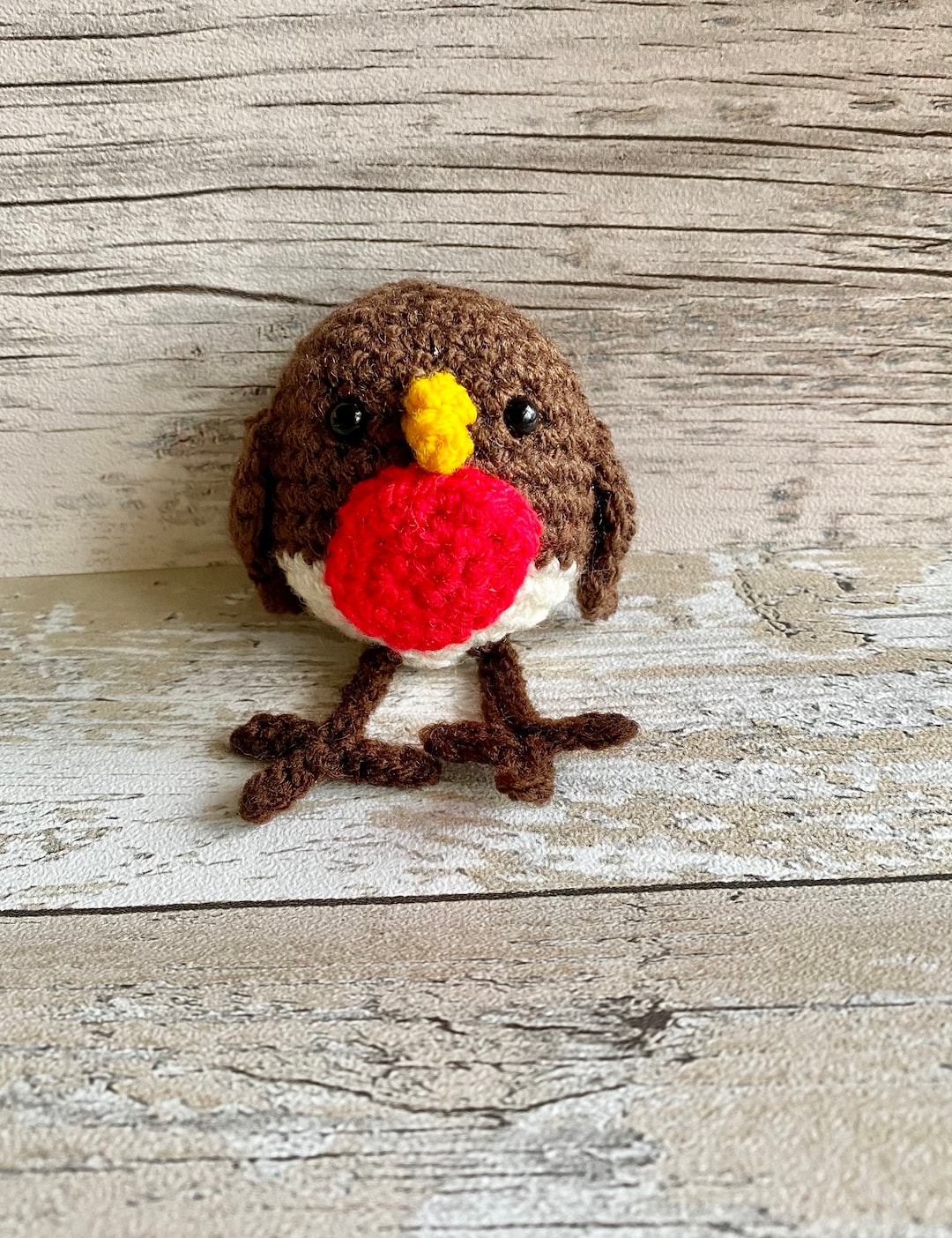 Cute Robin Crochet Pattern - Etsy UK