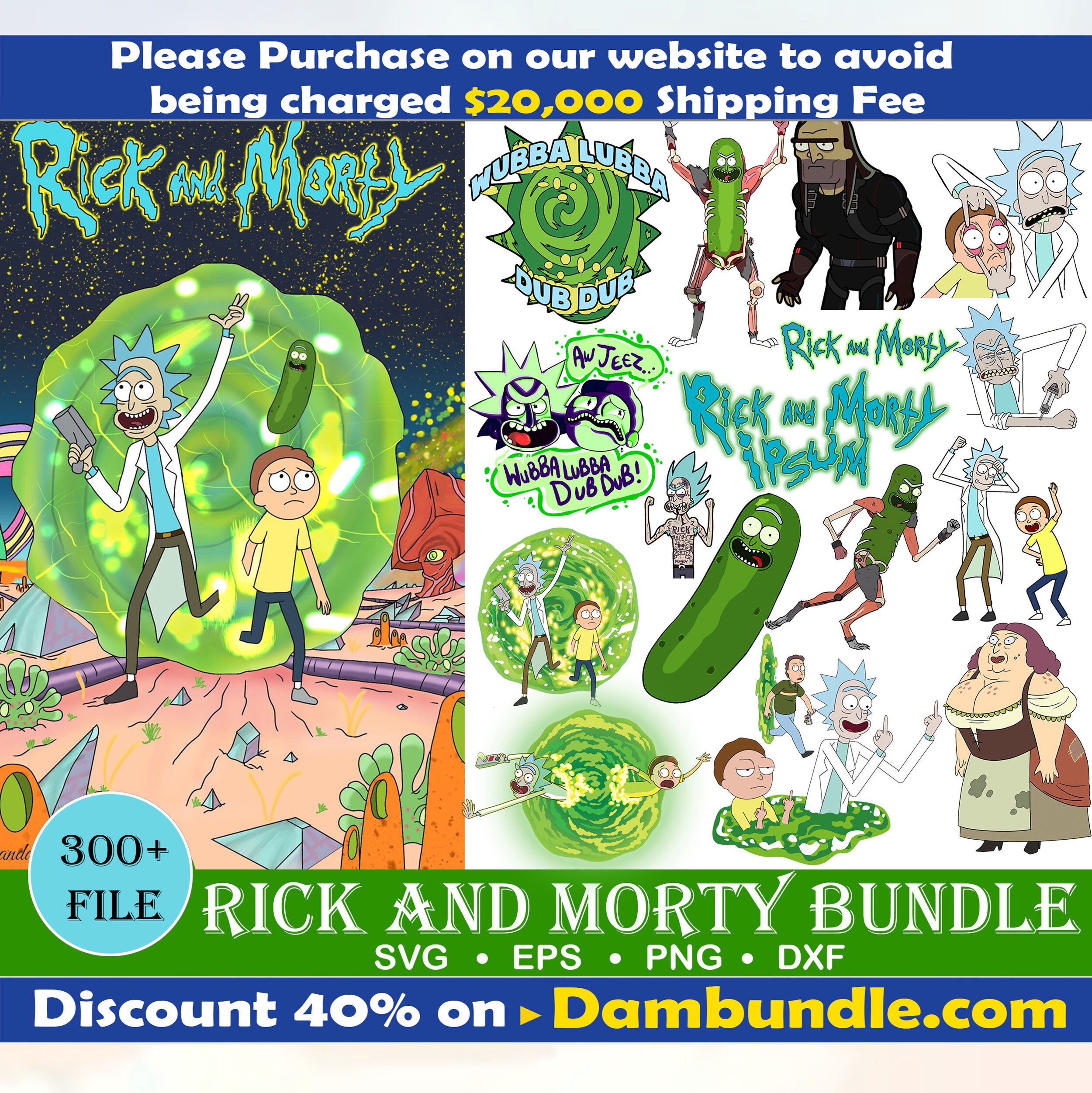 Rick and Morty Bundle, Rick and Morty Svg, Rick and Morty Png, Rick and ...