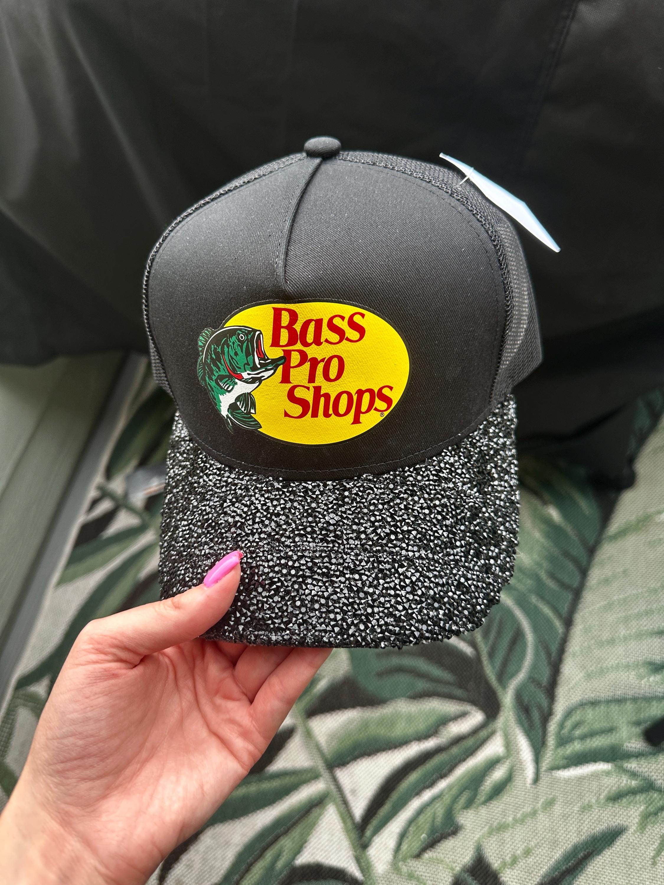 Bedazzled Bass Pro Shop Hat - Etsy