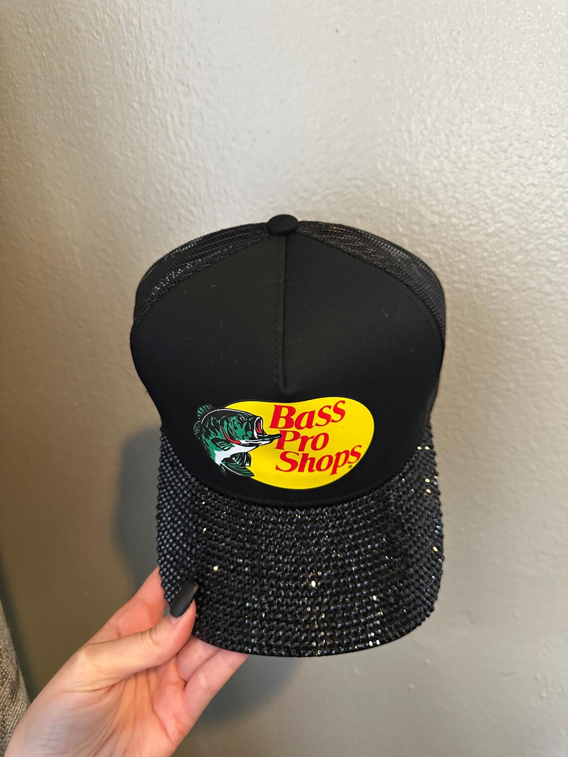 Bedazzled Bass Pro Shop Hat - Etsy