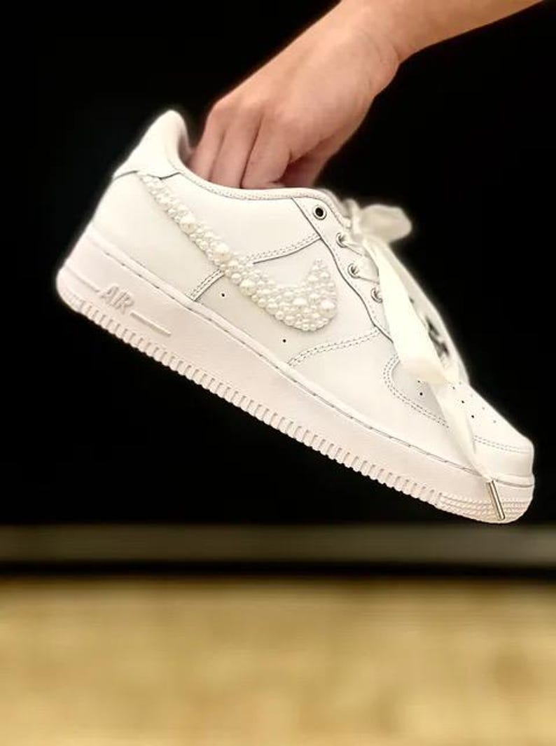 Bedazzled Air Force 1 - Etsy