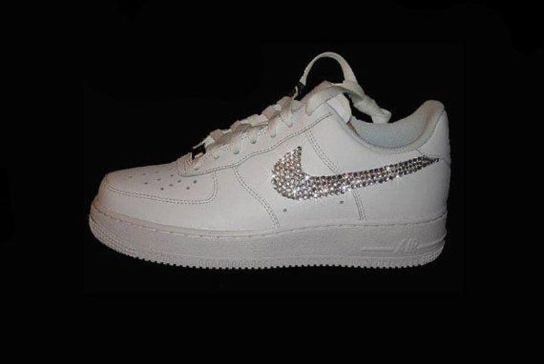 Bedazzled Air Force 1 - Etsy