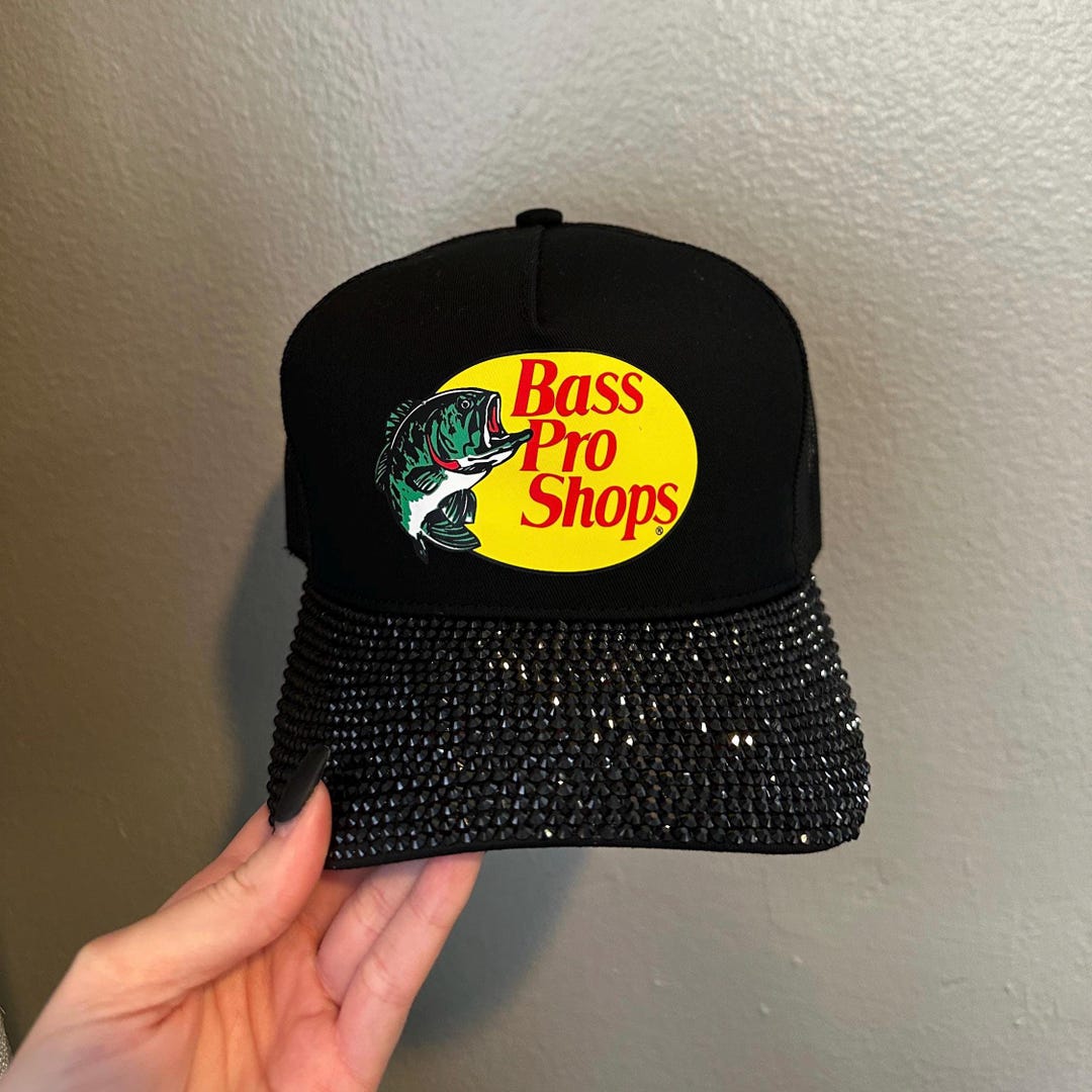 Bedazzled Bass Pro Shop Hat - Etsy