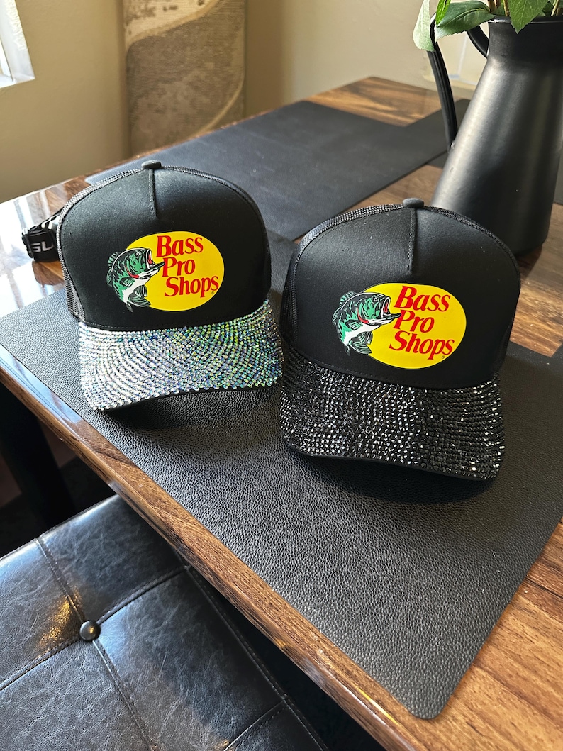 Bedazzled Bass Pro Shop Hat - Etsy