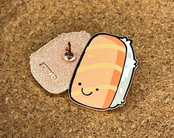 Sushi Pin,salmon Pin,nigiri,enamel Pin Food,orange Pin,sushi Enamel Pin ...