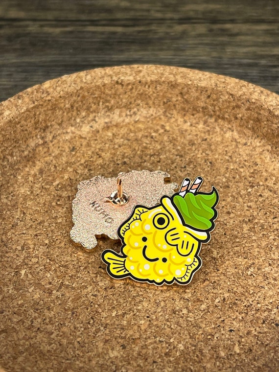 Kawaii Cute Taiyaki Enamel Pin | Etsy