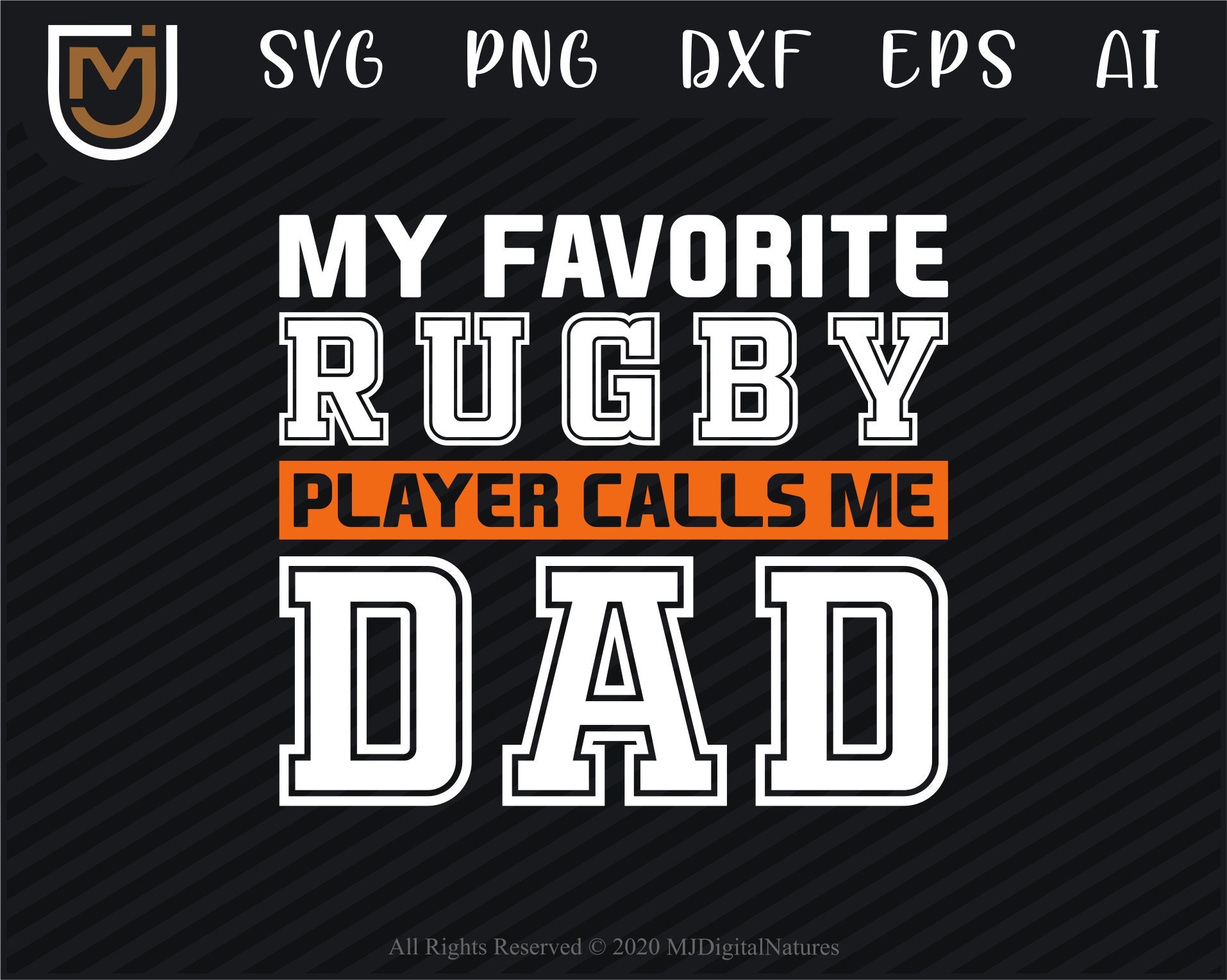 Dad Favorite Rugby Player SVG Rugby Svg Sports SVG PNG - Etsy Canada