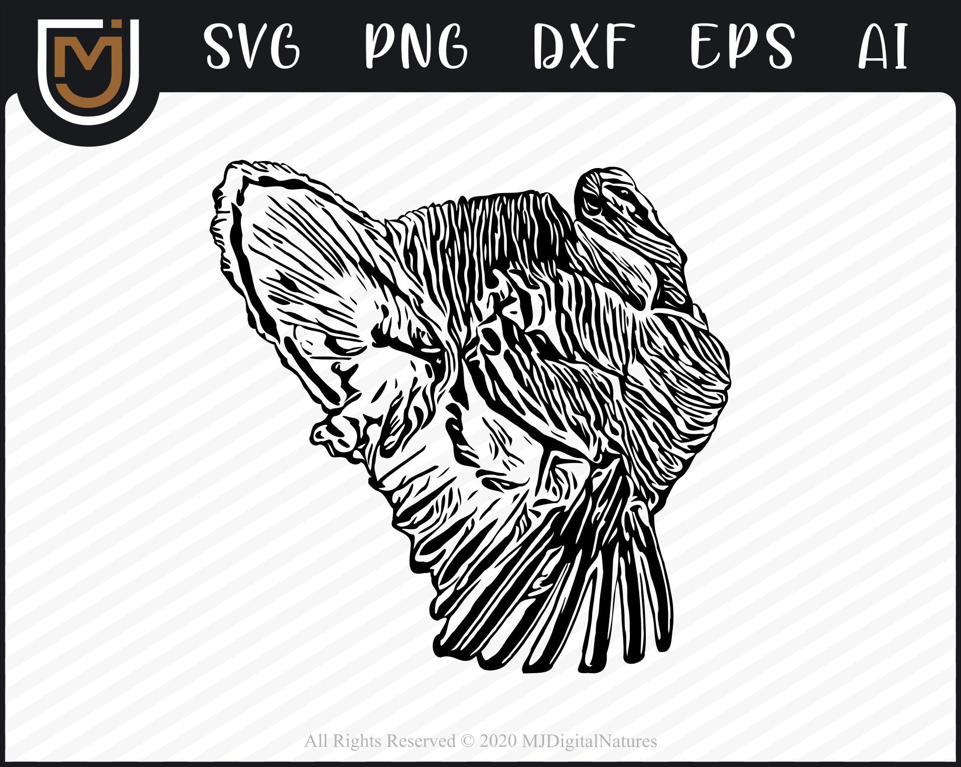 Turkey SVG Turkey Clipart Turkey Cut File Turkey Hunting | Etsy