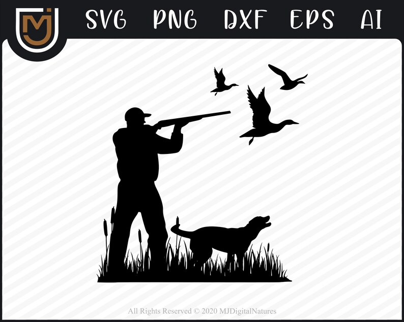 Duck Hunting SVG Labrador Waterfowl Svg Duck Hunter Svg | Etsy