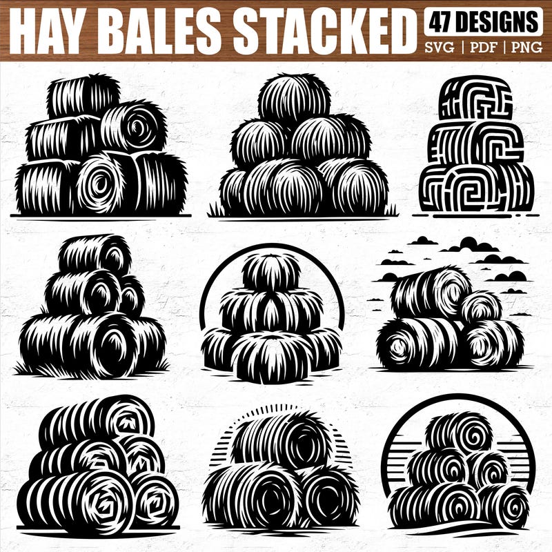 Hay Svg - Etsy