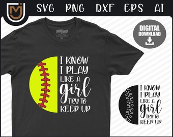 Play Like a Girl Svg | Etsy