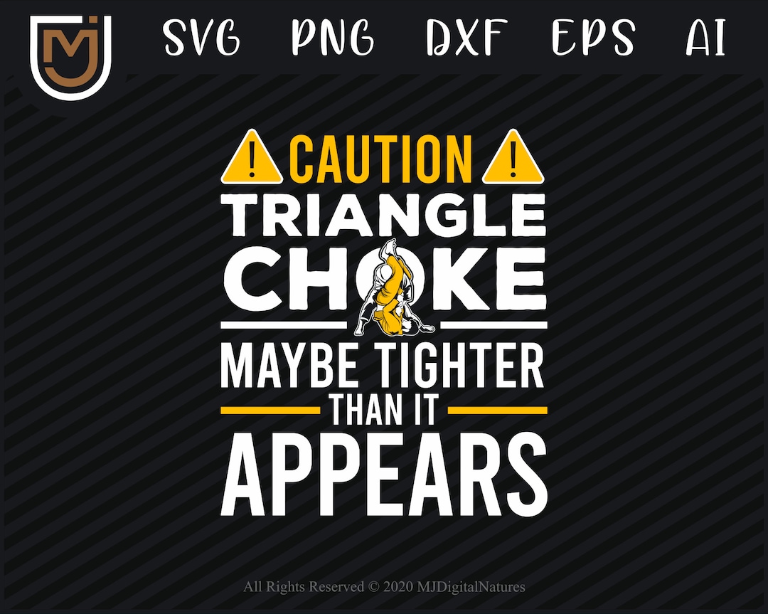 Brazilian Jiu-Jitsu Svg Triangle Choke Mma Svg, Martial Arts Svg, Bjj ...