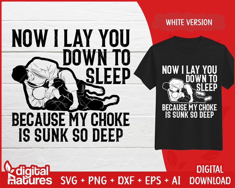 Jiu Jitsu SVG Files Lay You Down MMA SVG Dxf Png | Etsy