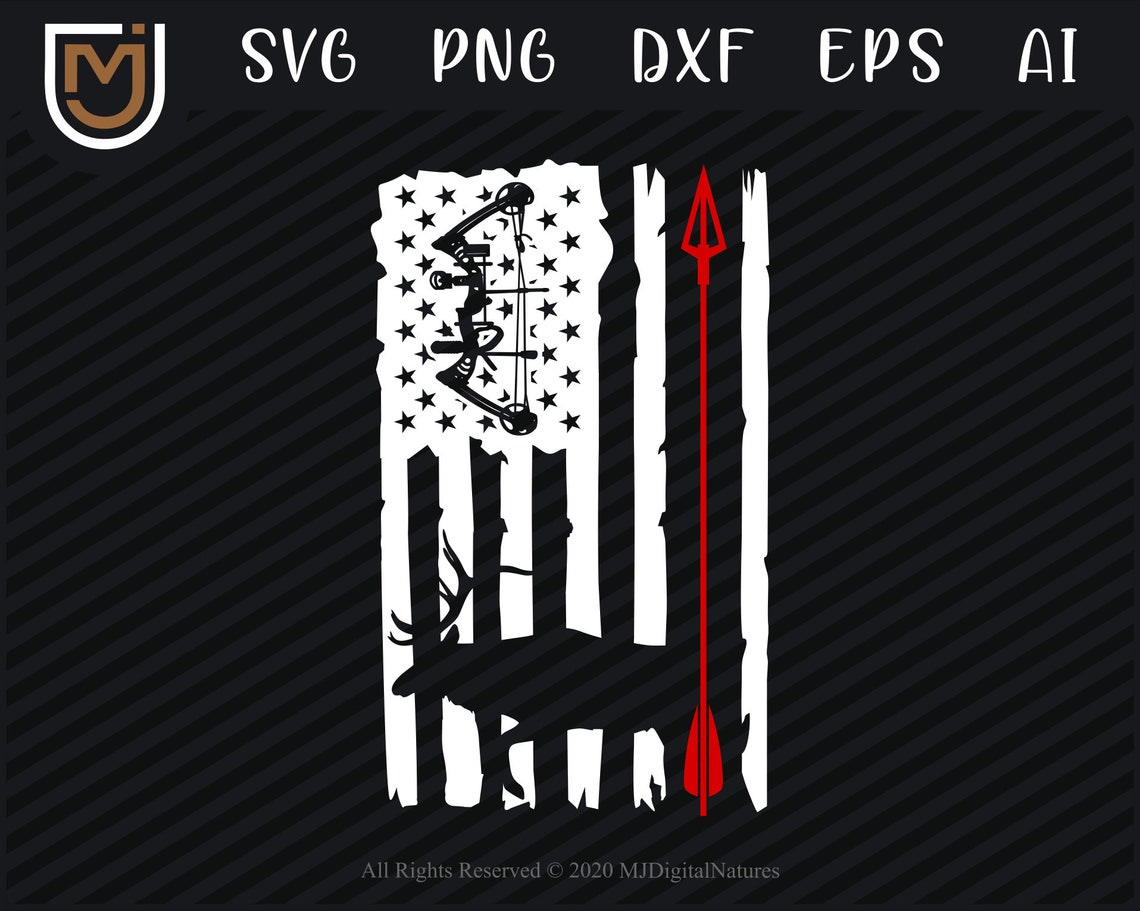 Elk SVG Files Elk Hunting Svg Deer SVG Archery Svg Bow - Etsy