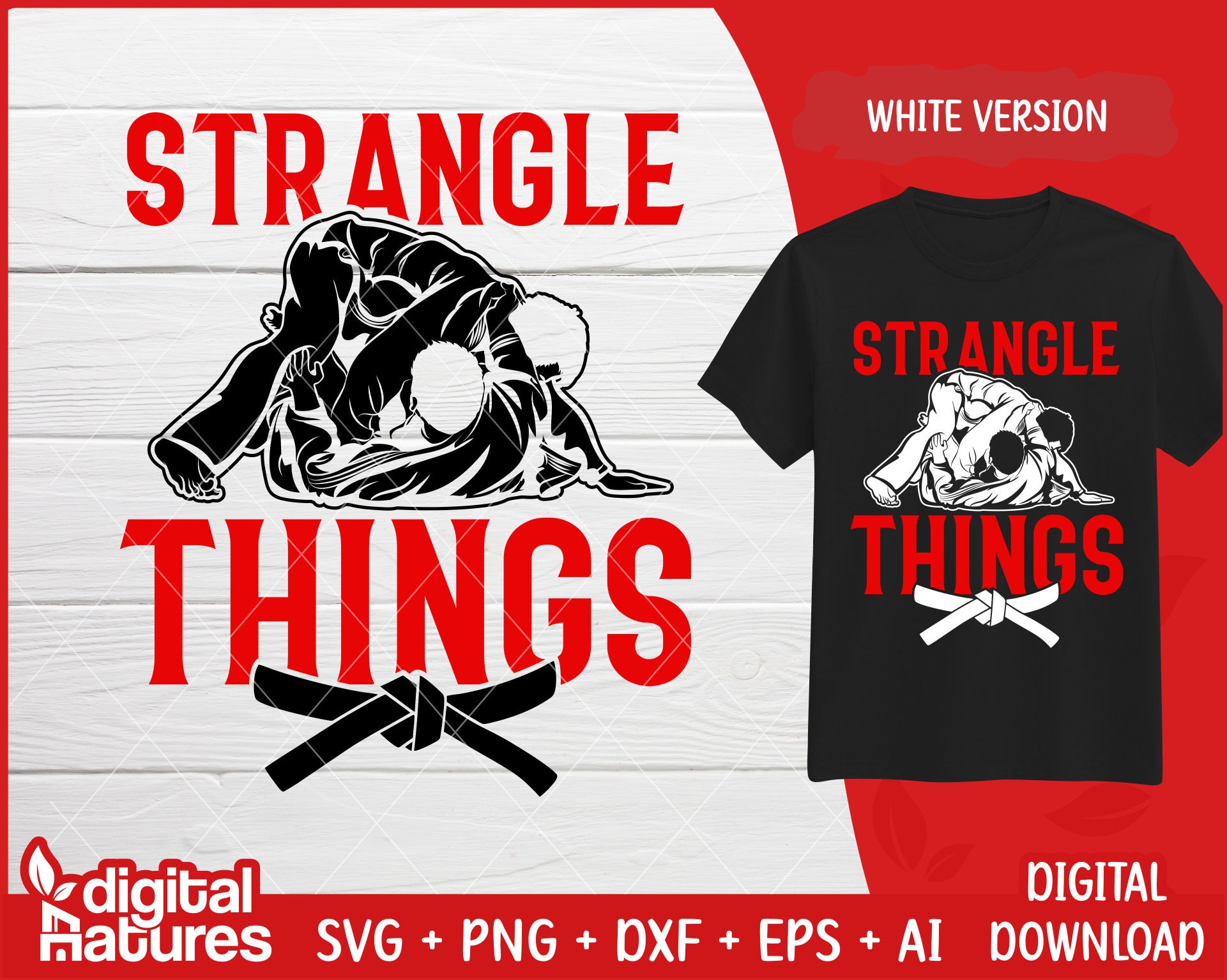 Brazilian Jiu-jitsu Svg Strangle Mma Svg Karate Svg Bjj - Etsy Hong Kong