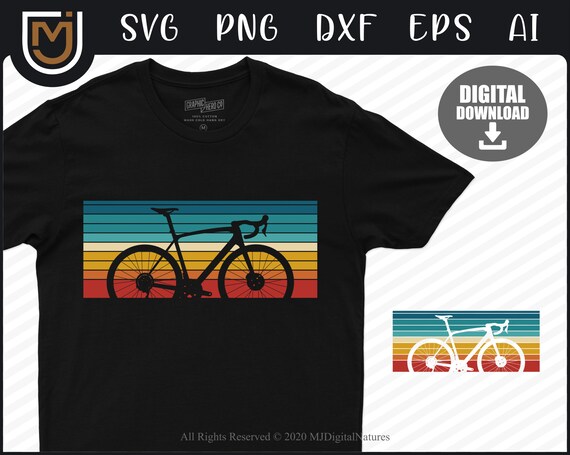 Retro 01 Road Bike Svg Bicycle Svg Bike Svg PNG Cut File - Etsy