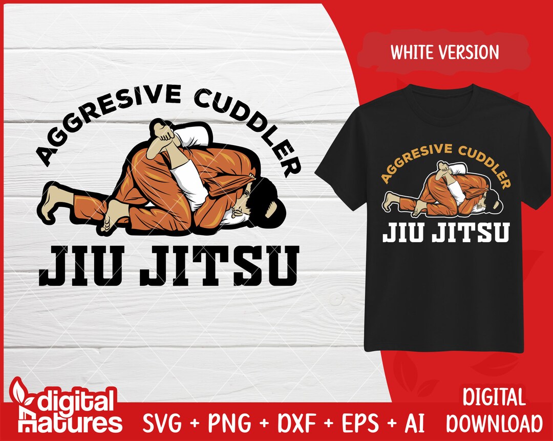 Brazilian Jiu-jitsu Svg Cuddler Mma Svg, Martial Arts Svg, Bjj SVG ...