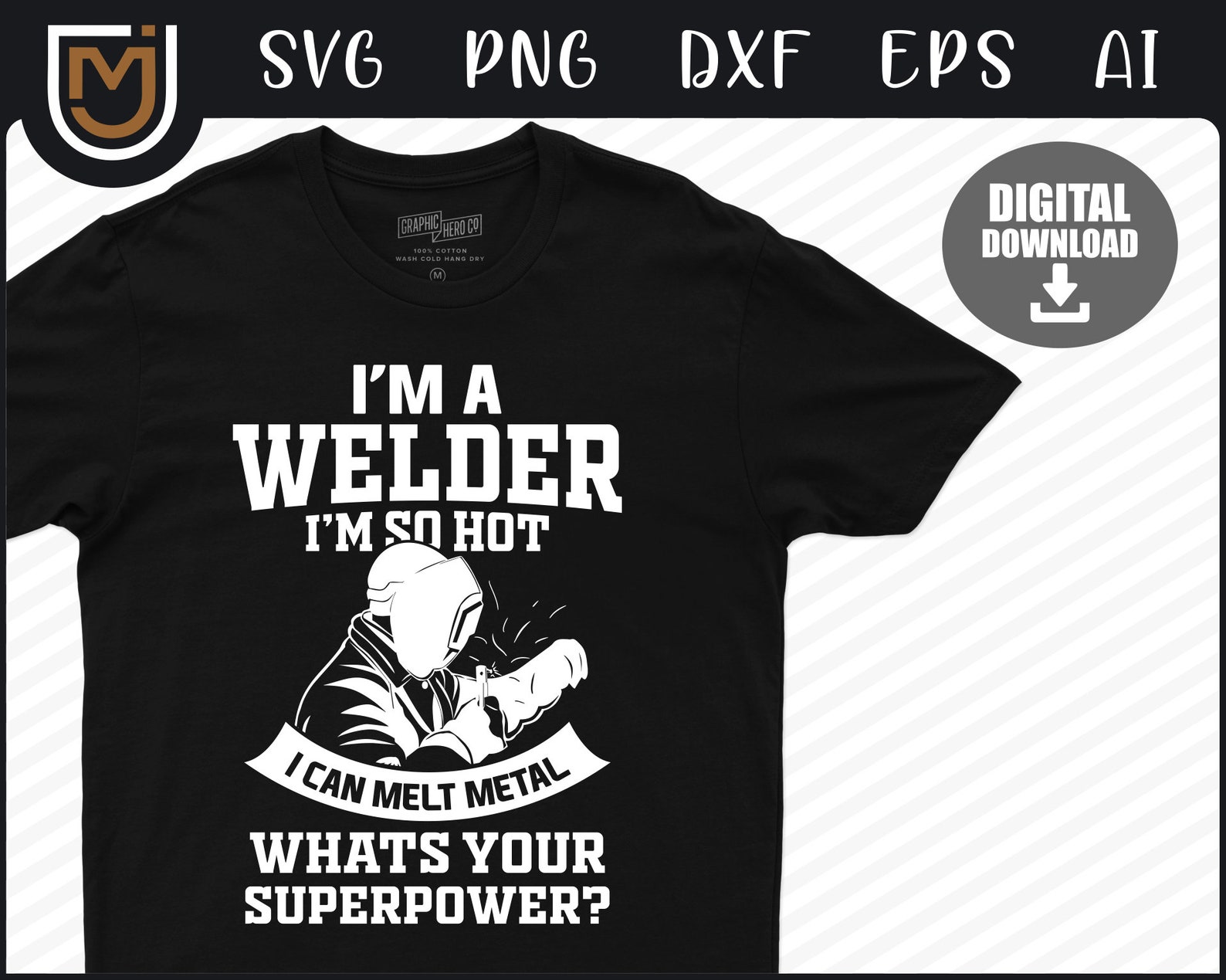 Welder Svg Files Super Power Weld SVG Welding Svg Welder - Etsy