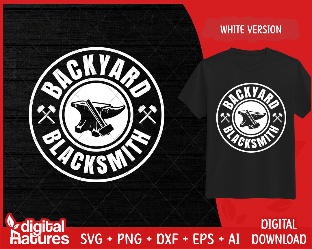 Blacksmith SVG Backyard - Forge SVG, Metalsmith SVG, Blacksmith Png ...