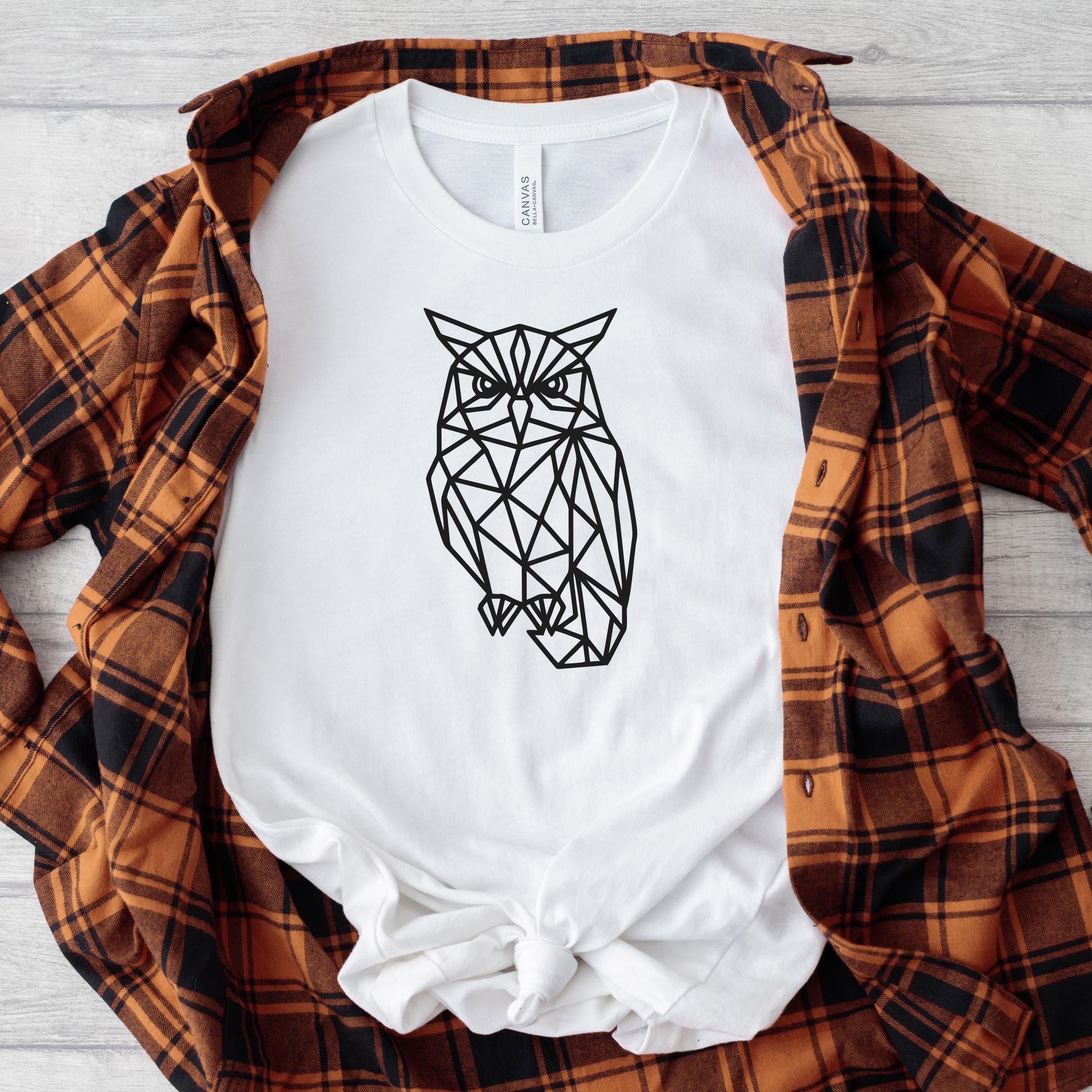 31 Polygon Owl Line Art SVG Bundle, Geometric Owl Png Pdf Files ...