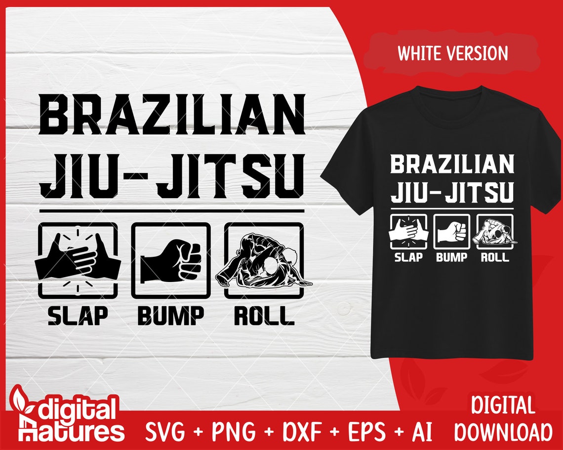 Slap Bump Roll Jiu-jitsu Svg Mma Svg Karate Svg Bjj SVG - Etsy