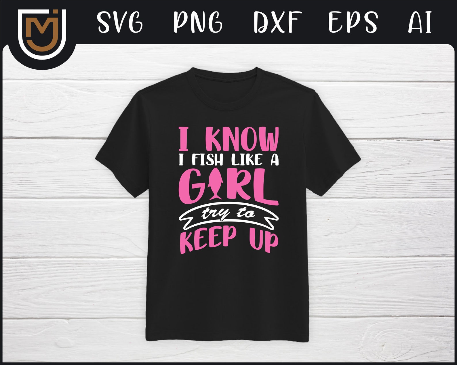 Fishing SVG Fish Like A Girl Fisherman Svg Fish Svg Fish - Etsy