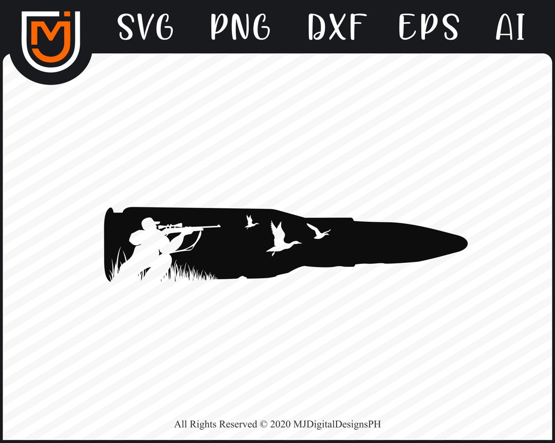 Bullet Svg, Hunting Clipart, Gun Svg, Arrow Svg, Sniper Svg, Deer ...