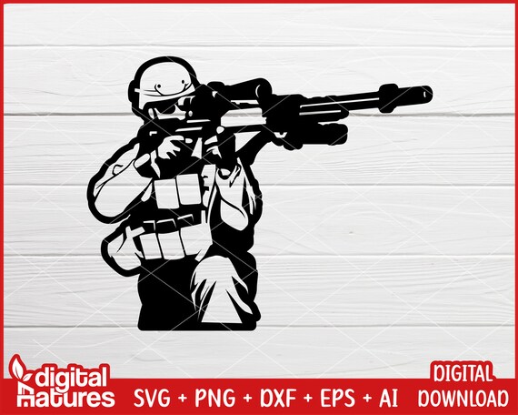 Solider 03 Veteran Svg Soldier Svg Patriotic Svg Military - Etsy