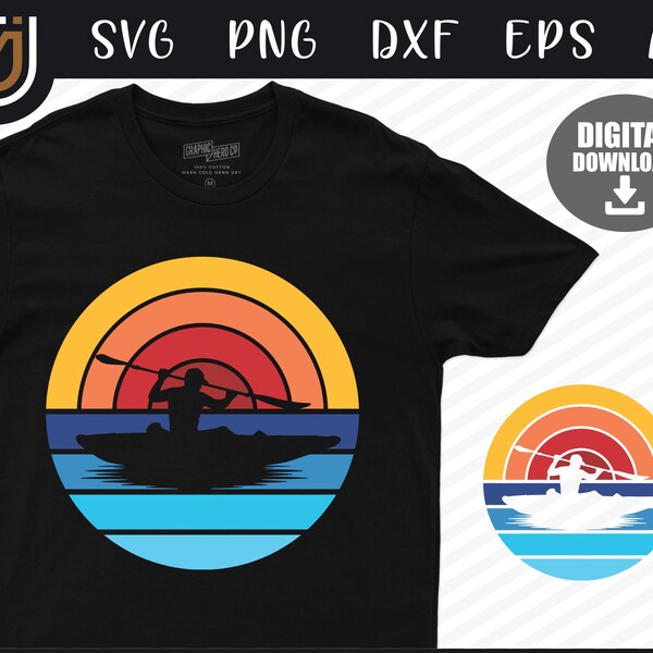 Canoe Svg - Etsy