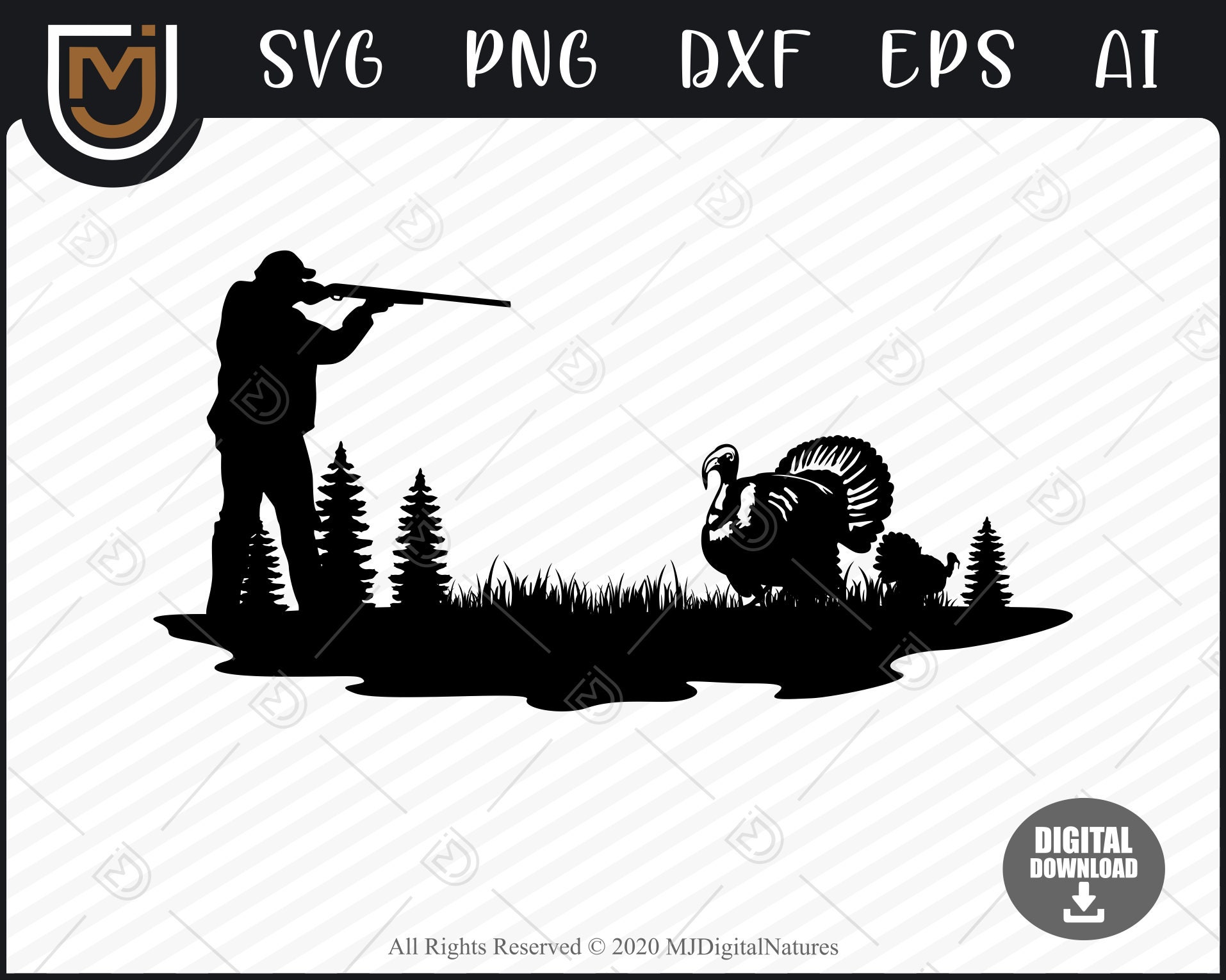 Turkey Hunting Clip Art