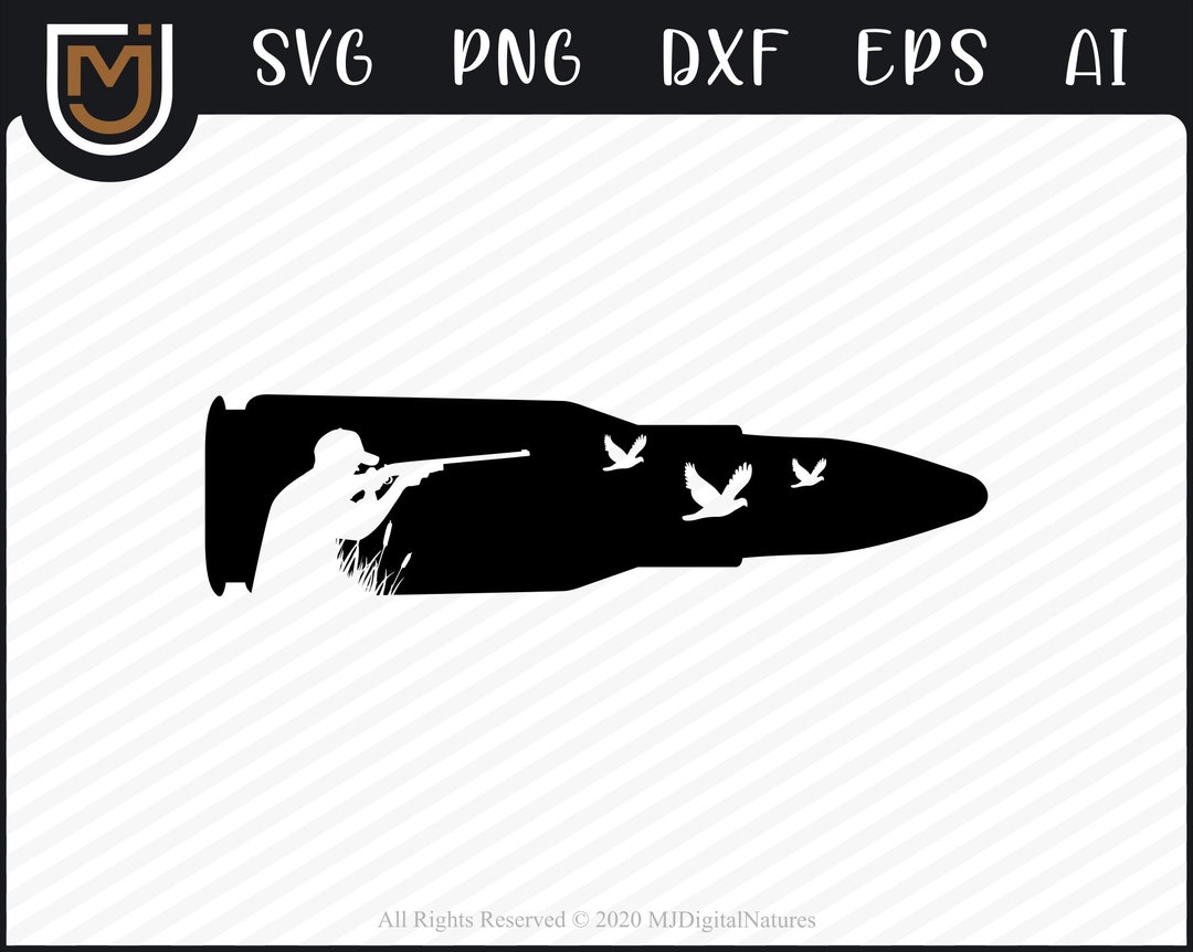 Cool Dove Hunting SVG Bullet Dove SVG, Dove Cut File, Bird Hunting SVG ...