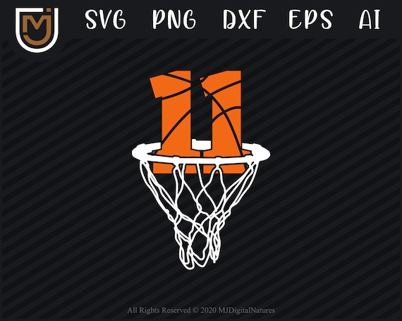 11th Birthday Basketball SVG Basketball PNG Sports SVG - Etsy