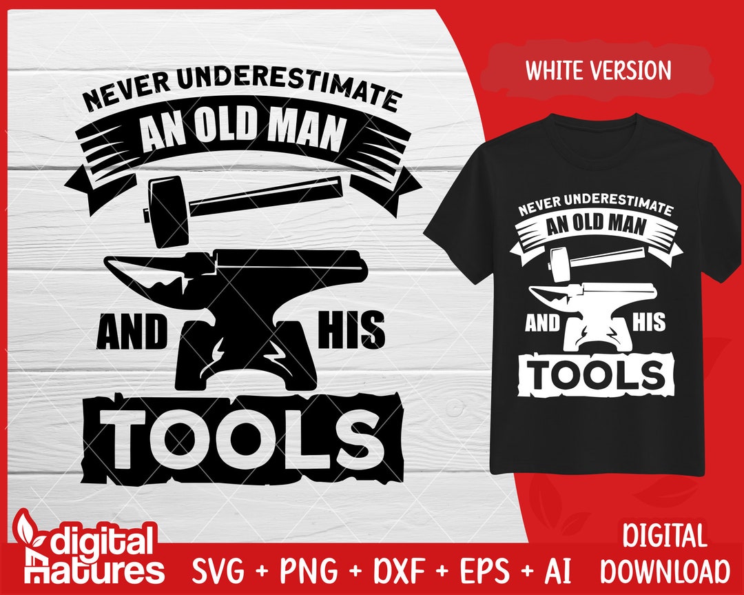 Old Man Blacksmith Svg Files Forge SVG, Blacksmithing Svg, Metalsmith ...