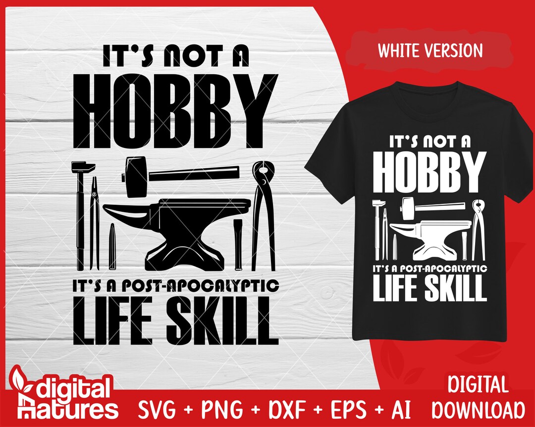 It's Not Hobby Blacksmith Svg Files Forge SVG, Blacksmithing Svg ...
