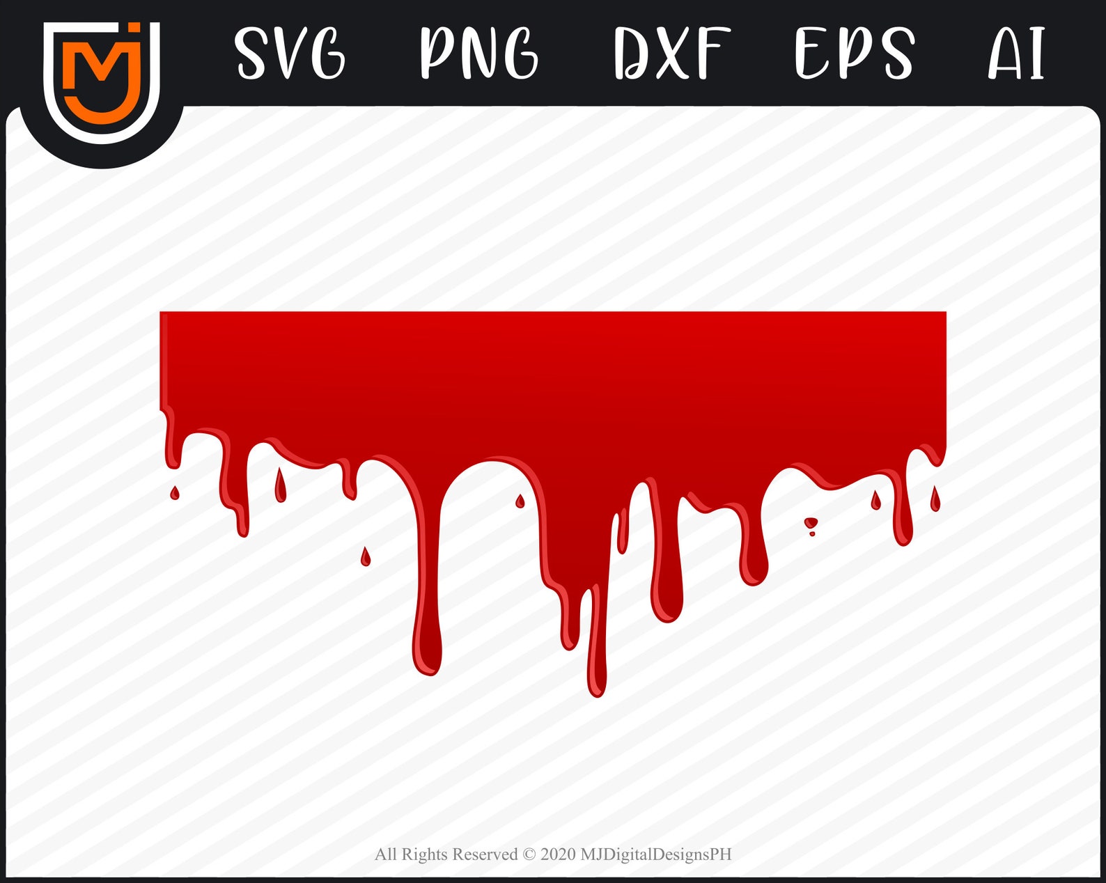 Dripping Blood SVG Halloween SVG Halloween Clipart Blood | Etsy