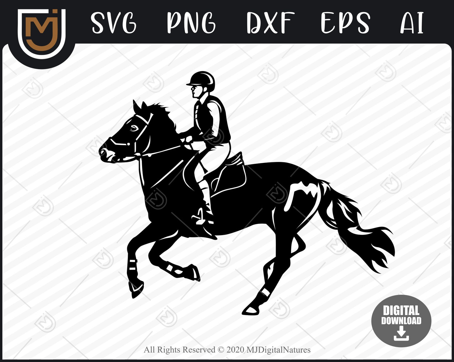 Horse Racing SVG File Racer 03 Horse SVG Barrel Racing Svg - Etsy