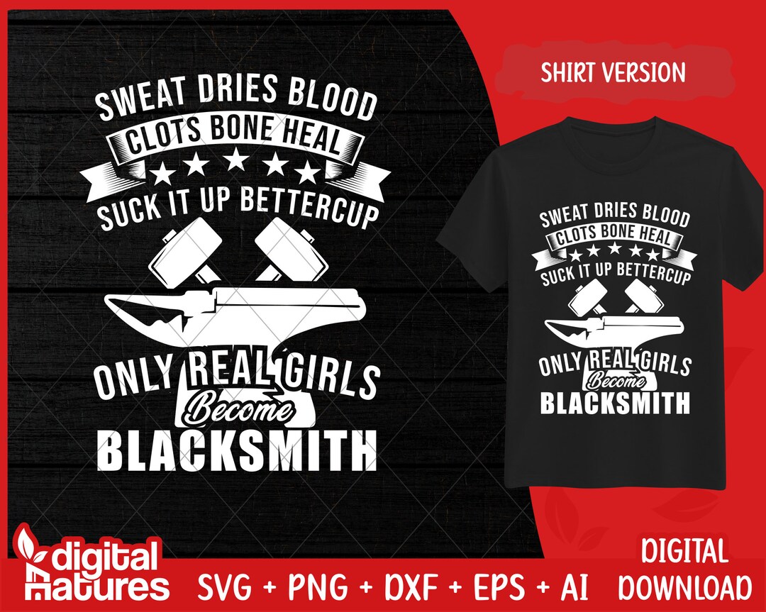 Blacksmith SVG Real Girls Forge SVG Metalsmith SVG - Etsy
