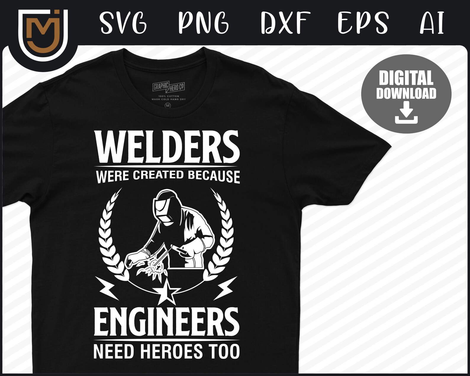 Welder Svg Files Heroes Weld SVG Welding Svg Welder PNG | Etsy