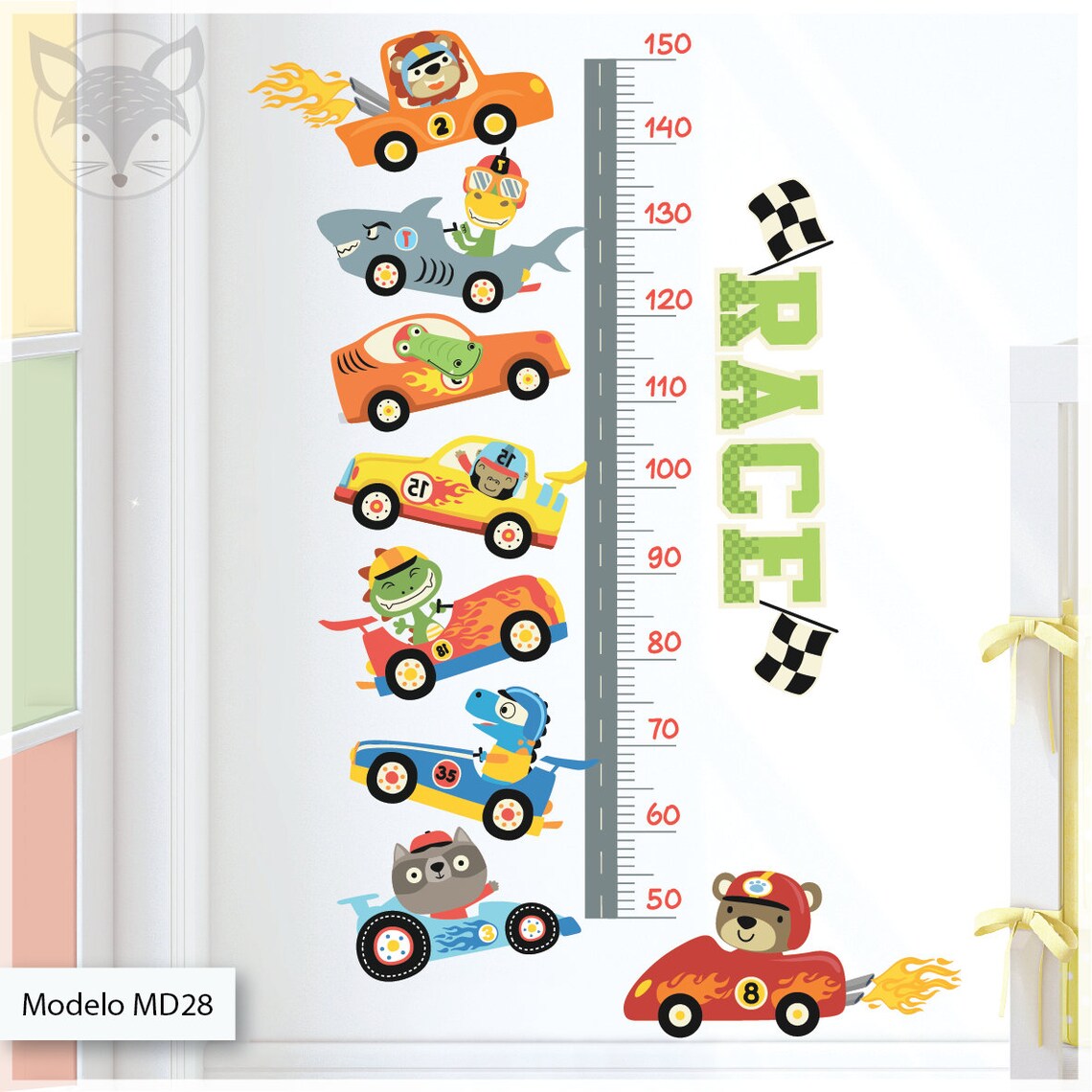 Wall Height Chart Transport Wall Decal Boys Height Chart - Etsy