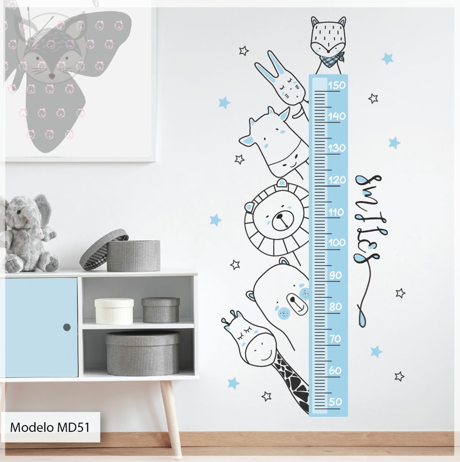 Wall Decore, Wood Growth Chart, Growth Chart Decal, Hanging Growth ...