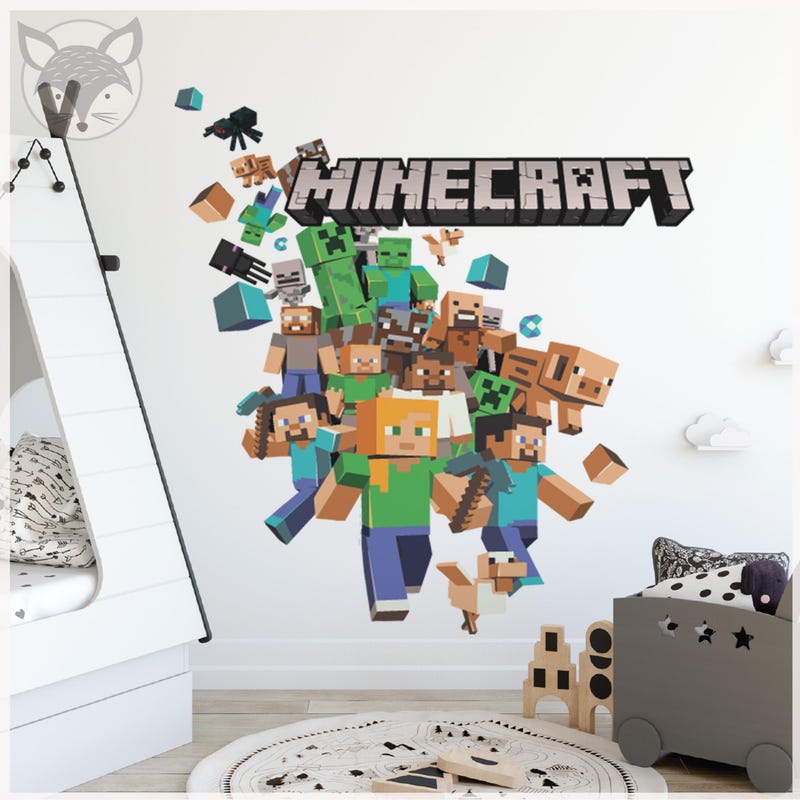 Roblox Vinyl Wall Decals - Etsy