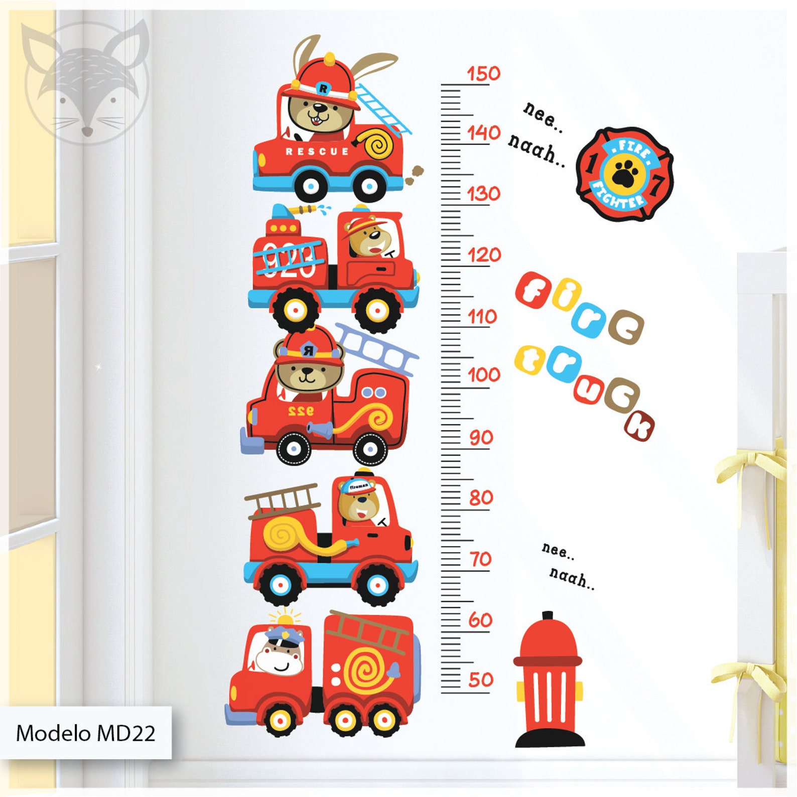 Wall Height Chart Transport Wall Decal Boys Height Chart - Etsy