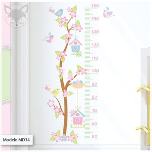 Wall Decore Wood Growth Chart Growth Chart Decal Hanging - Etsy