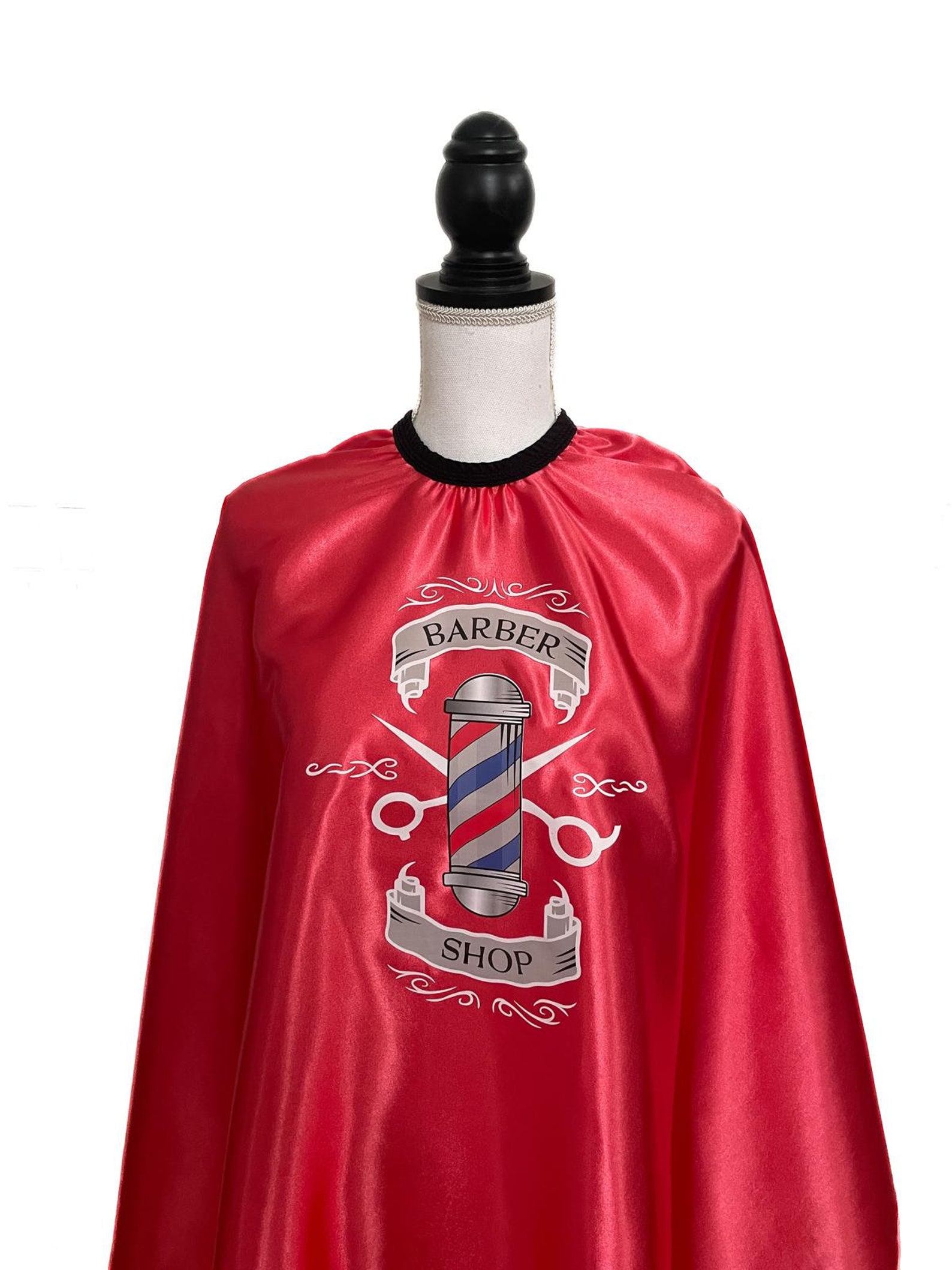 Unisex Barber Cape, Turkish Fabric, Adjustable Metal Clip Closure - Etsy
