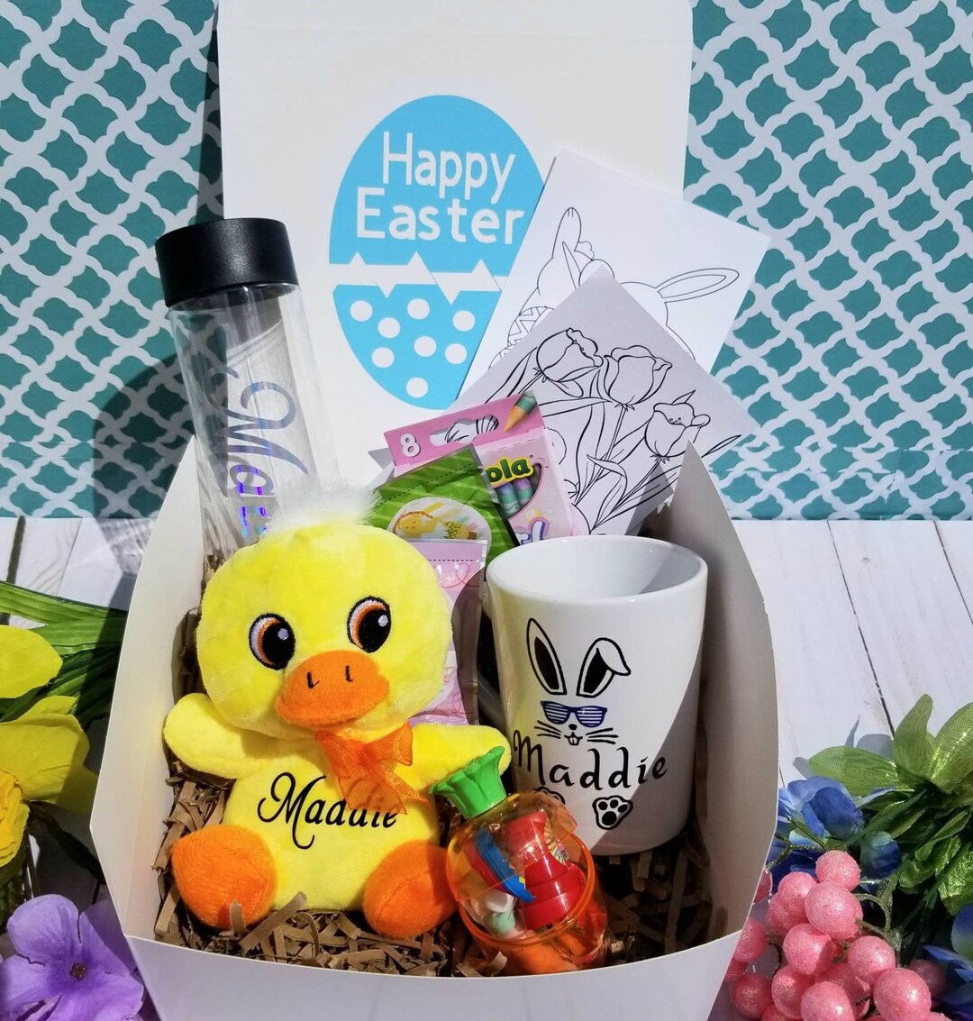 Children's Easter Gifts, Easter Basket, Easter Box Set, Kids Easter ...