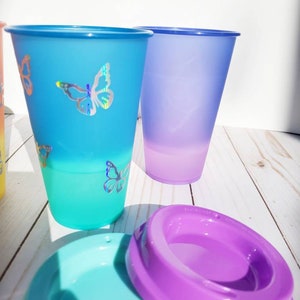 Color Changing Cups, Heat Activated Color Changing Cup, Party Favor ...
