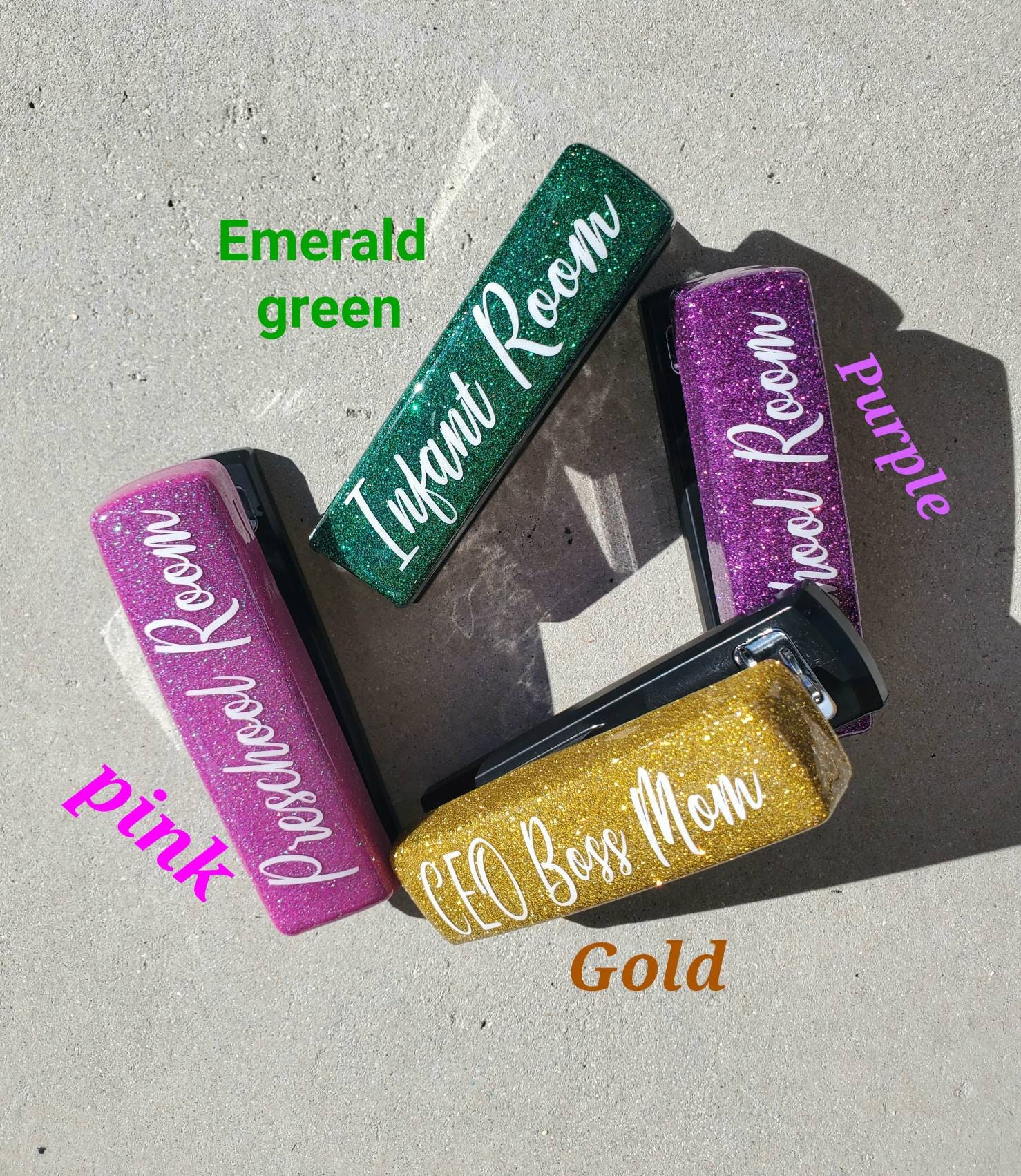 Personalized Stapler Glitter Stapler Teacher Appreciation - Etsy