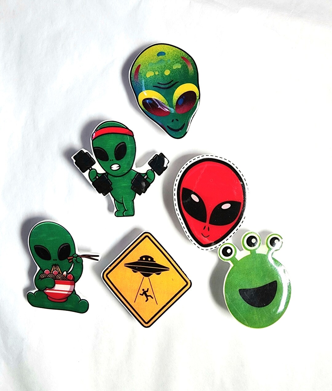Alien Shoe Charms, Alien Jibblets, Alien Pins, Alien Theme Flare - Etsy